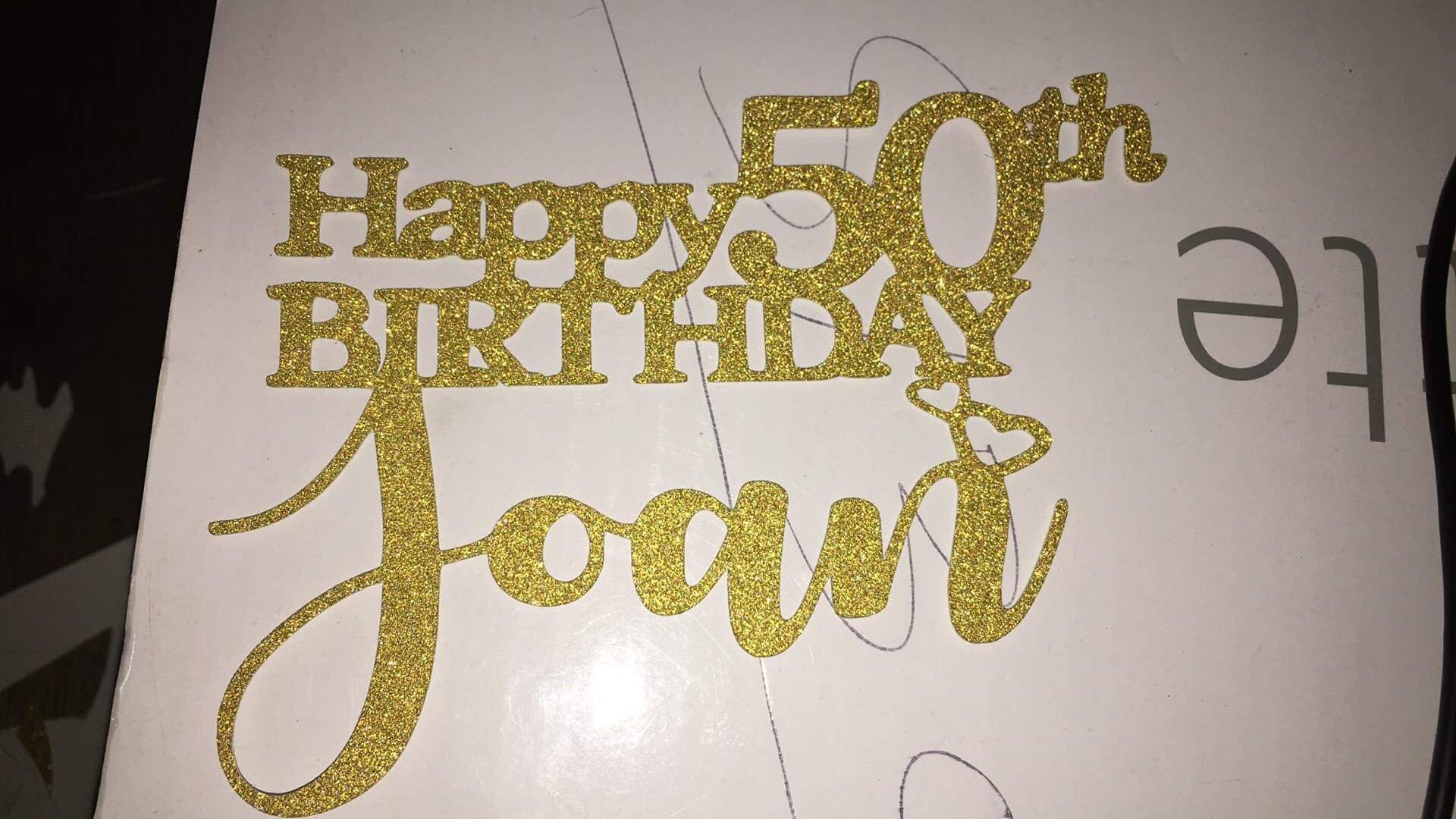 Customized Cake Topper | Wedding, Birthdays Debut, Anniversary staple ...