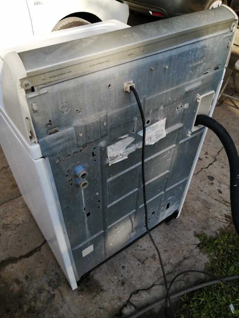 Whirlpool Heavy Duty Washing Machine 220V 10.5KG Silver, TV & Home ...