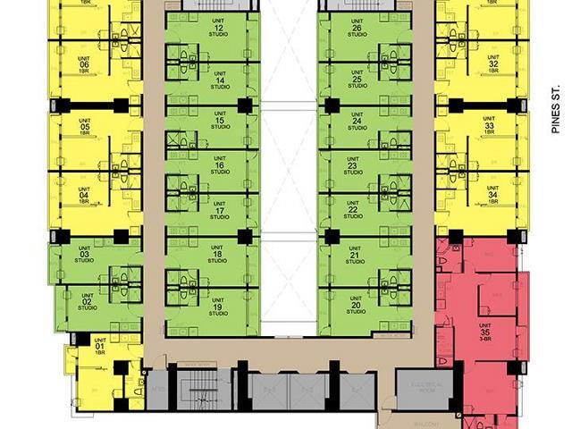 Ready For Occupancy Studio in Pines Peak Tower II near MRT Boni EDSA ...