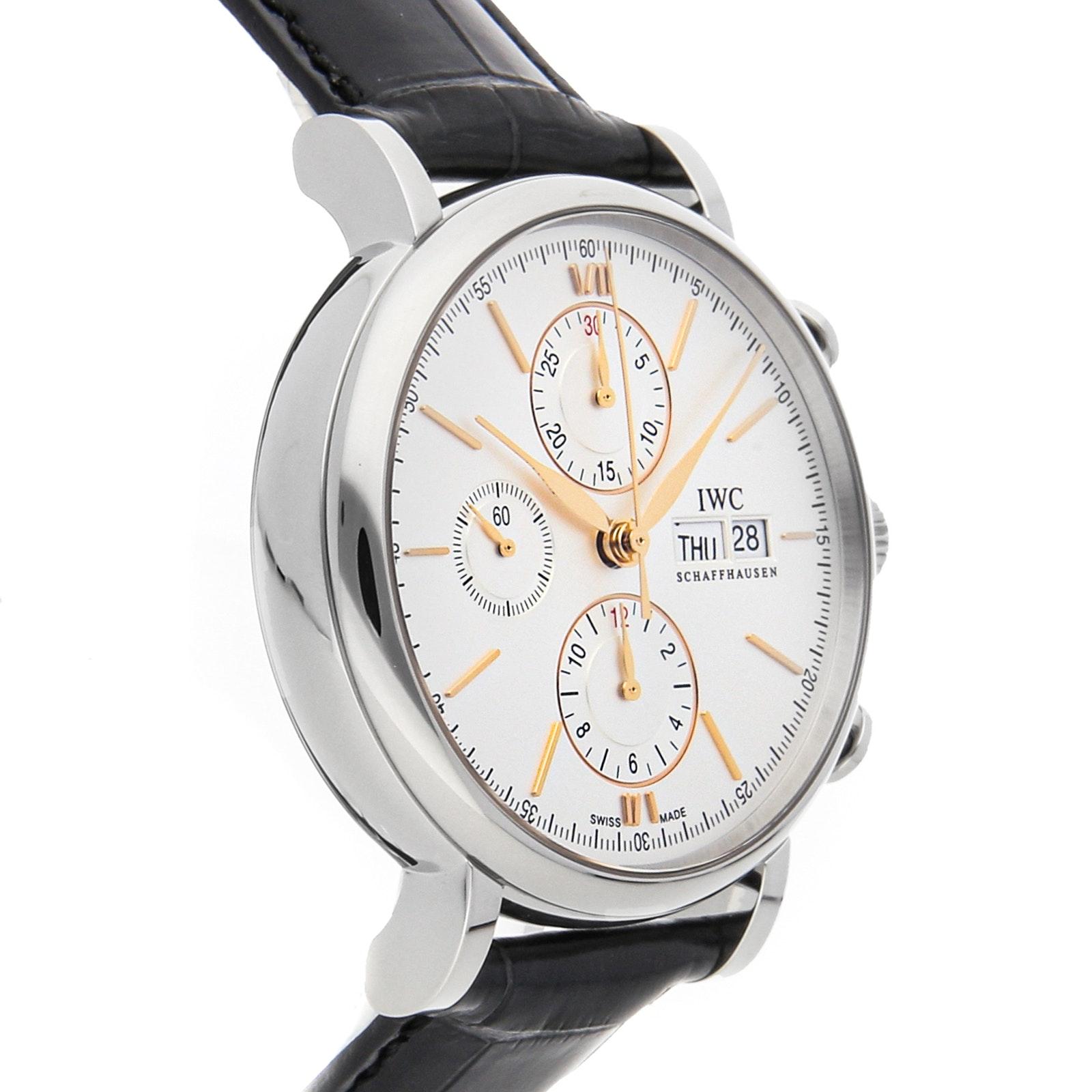 IWC Portofino Chronograph IW3910-31, Luxury, Watches on Carousell