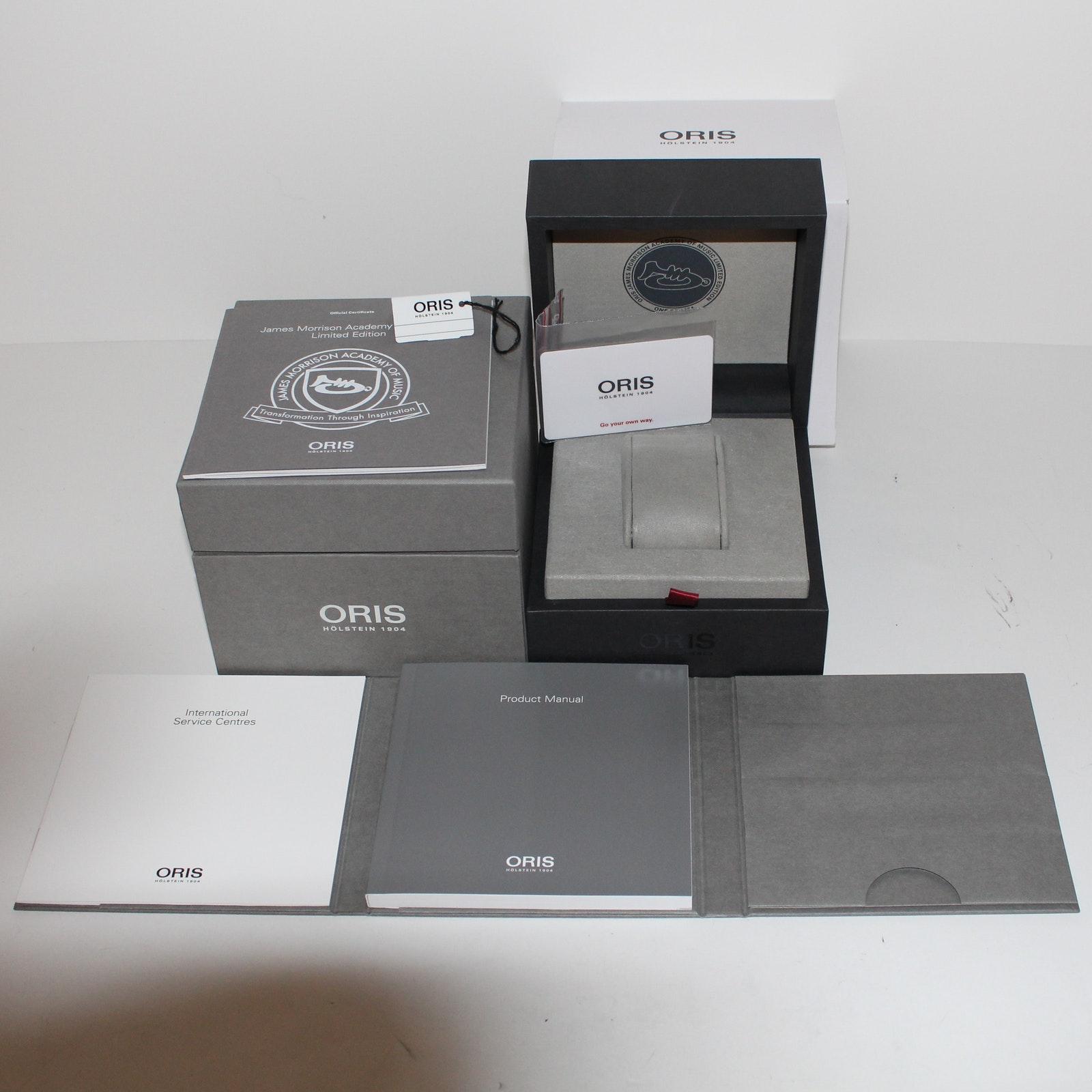 Oris Artelier James Morrison Academy of Music Limited Edition 01 733 ...