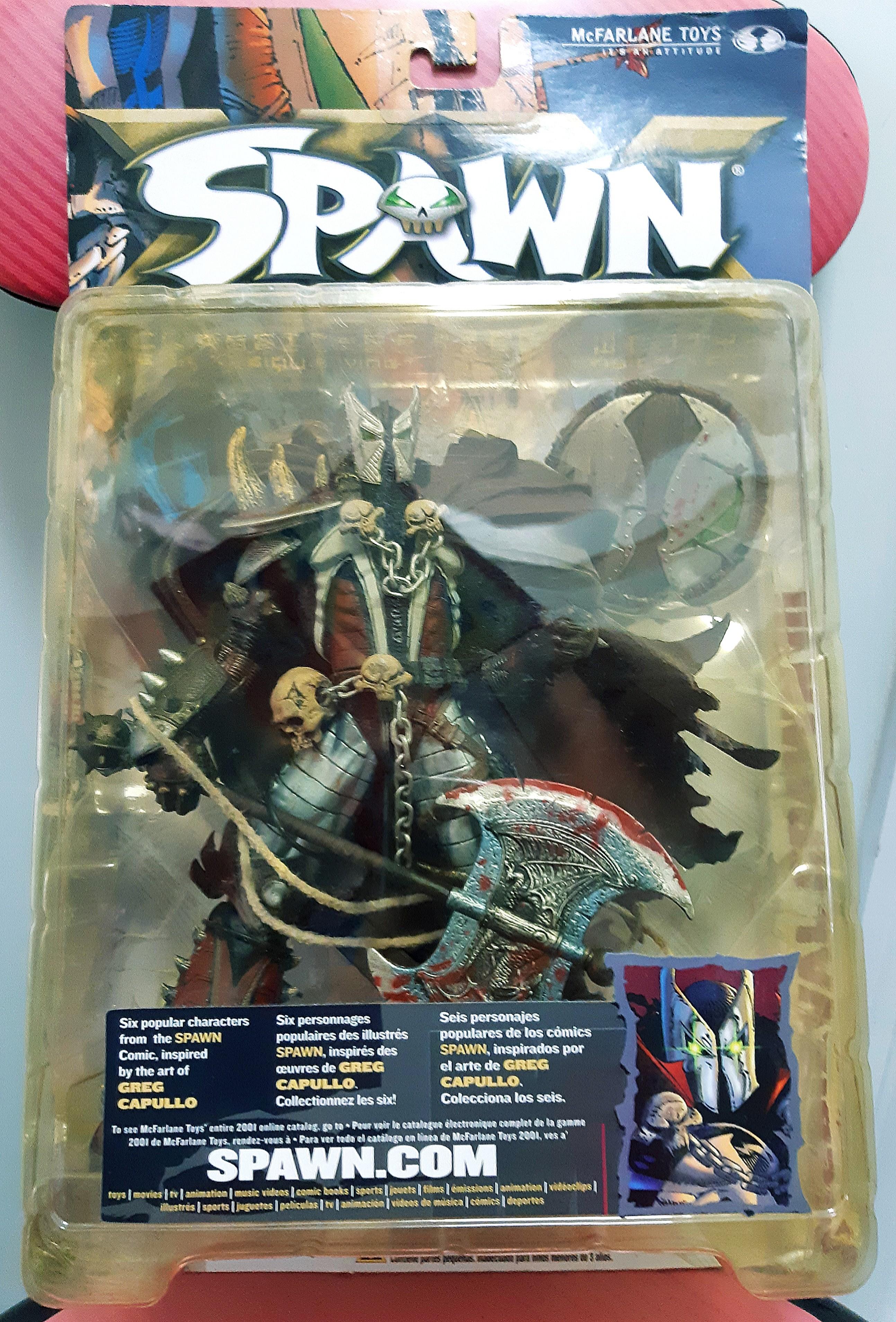全新 再生俠 Medieval Spawn classic series 20, spawn III 3, Mcfarlane 麥克法蘭, 盒 ...