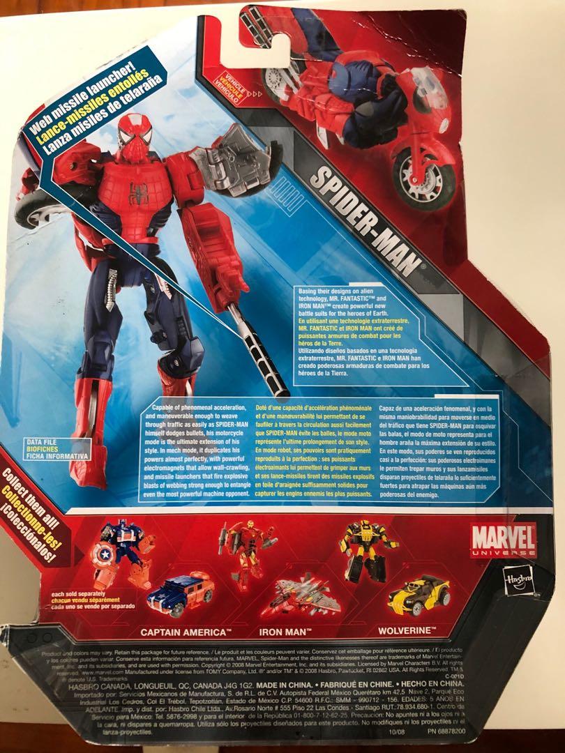 變形金剛 Transformers Marvel Crossovers Spider Man Spider-Man 蜘蛛俠 變型金剛, 興趣及 ...