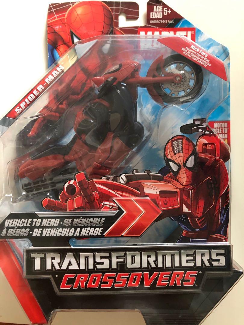 變形金剛 Transformers Marvel Crossovers Spider Man Spider-Man 蜘蛛俠 變型金剛, 興趣及 ...