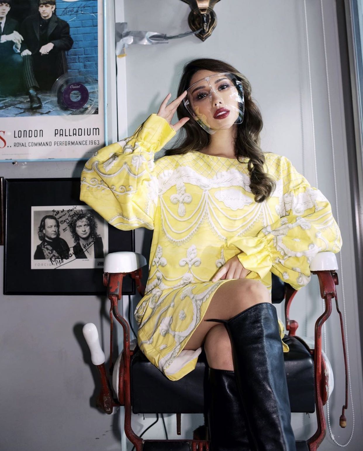 Abide Full Face Anti Fog Shield, Health & Nutrition, Face Masks & Face ...