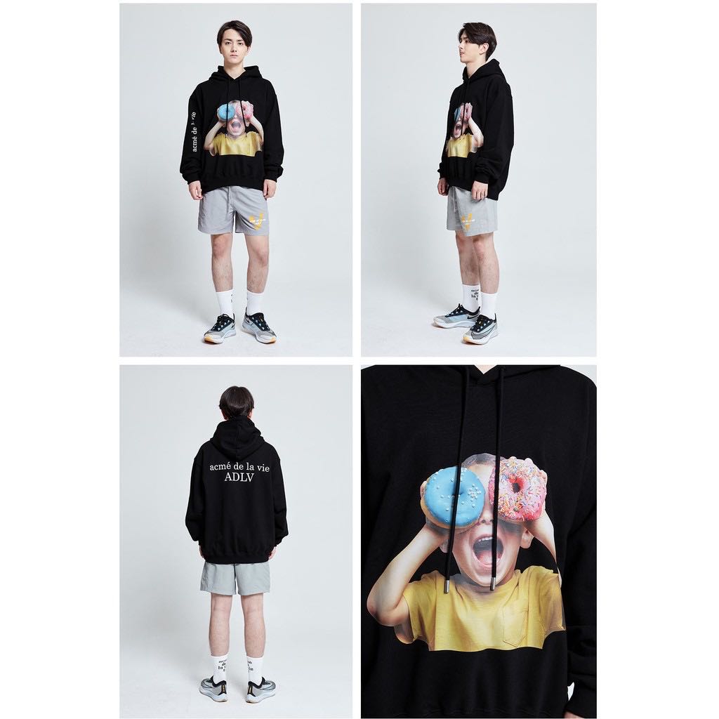 Authentic TWICE X Acme De La Vie (ADLV) Donut Child Oversized Hoodie ...