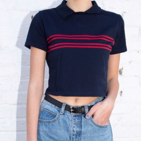 Brandy Melville Helen Top, Women's Fashion, Tops, Other Tops on Carousell