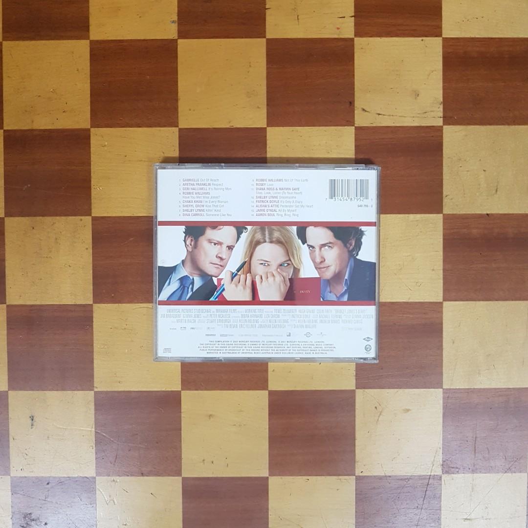 BRIDGET JONES DIARY : OST / Soundtrack - CD, Hobbies & Toys, Music ...