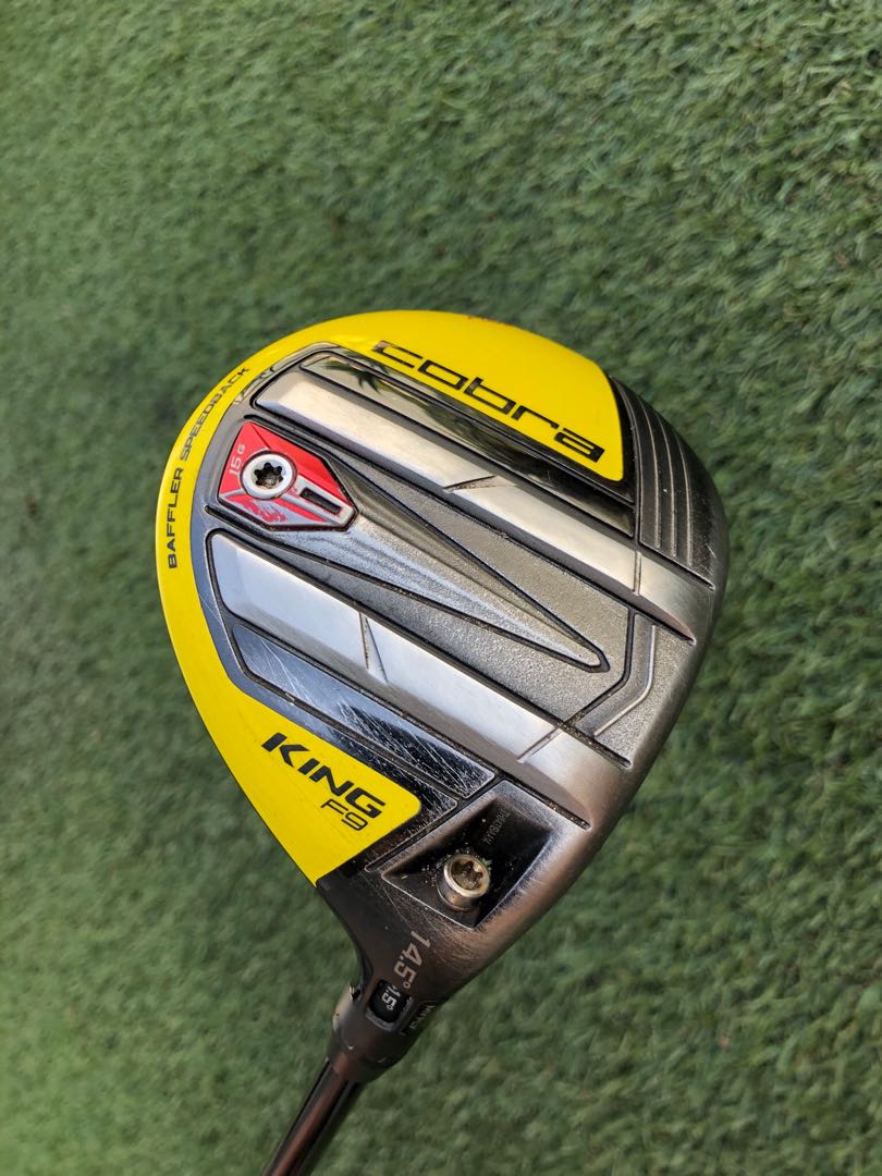 Cobra King F9 Speedback Fairway 3 wood 3W Atmos, Sports Equipment ...