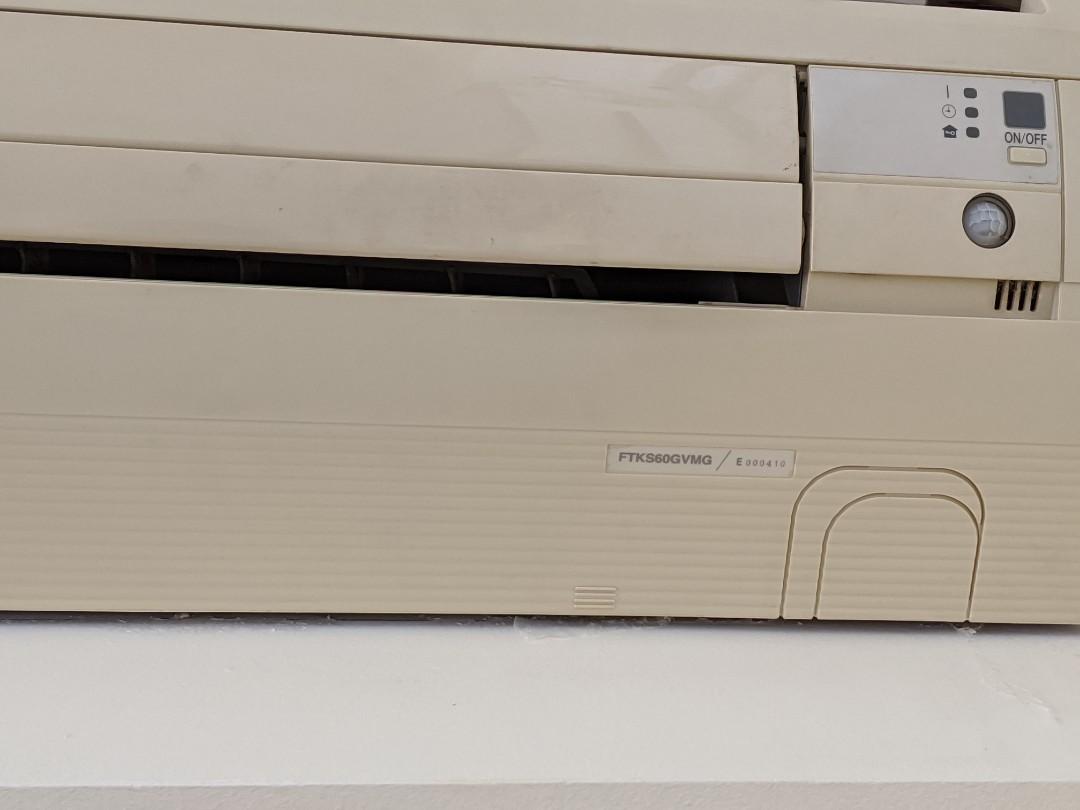 Daikin aircon 12k BTU, Home Appliances, Cooling & Air Care on Carousell