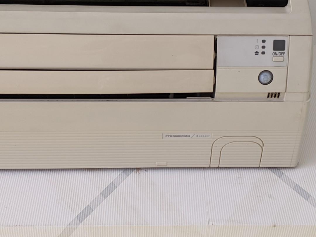 Daikin aircon 21k BTU, TV & Home Appliances, Air Conditioners & Heating ...