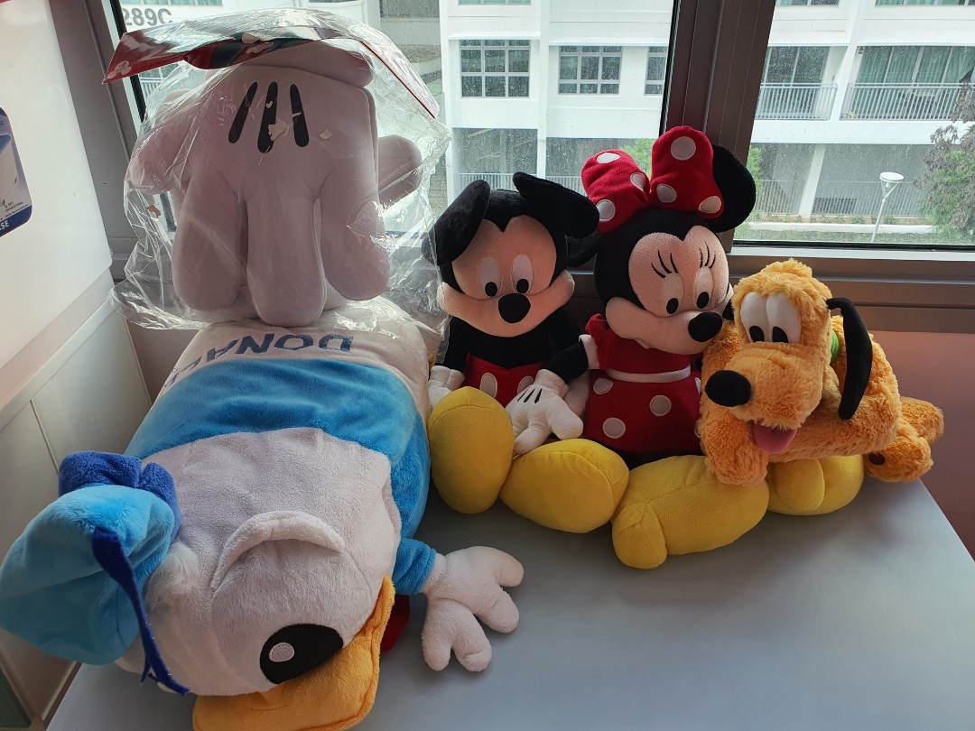 Set of 5 Disney characters plushies, Hobbies & Toys, Toys & Games on ...