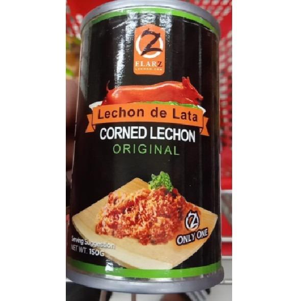Elarz Lechon De Lata Corned Lechon Original (3 x 150 g), Food & Drinks ...