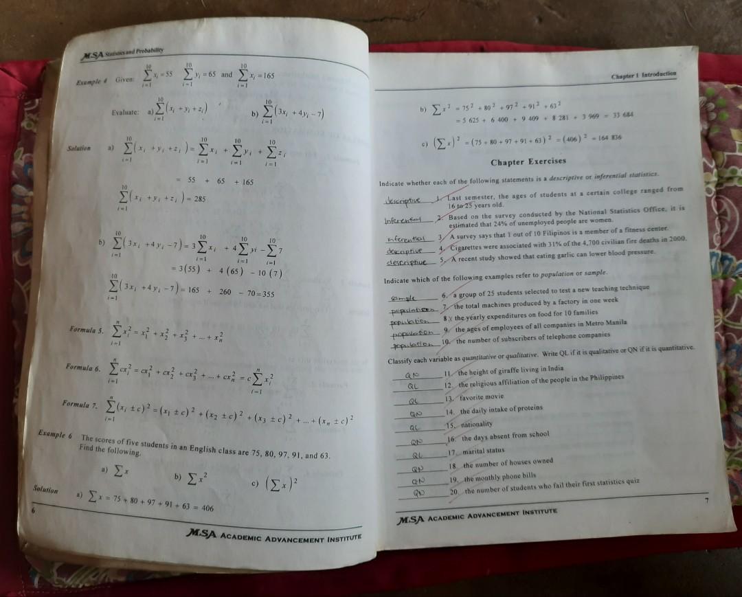 e-Math Advanced Algebra and Trigonometry by Oronce Mendoza, Hobbies ...