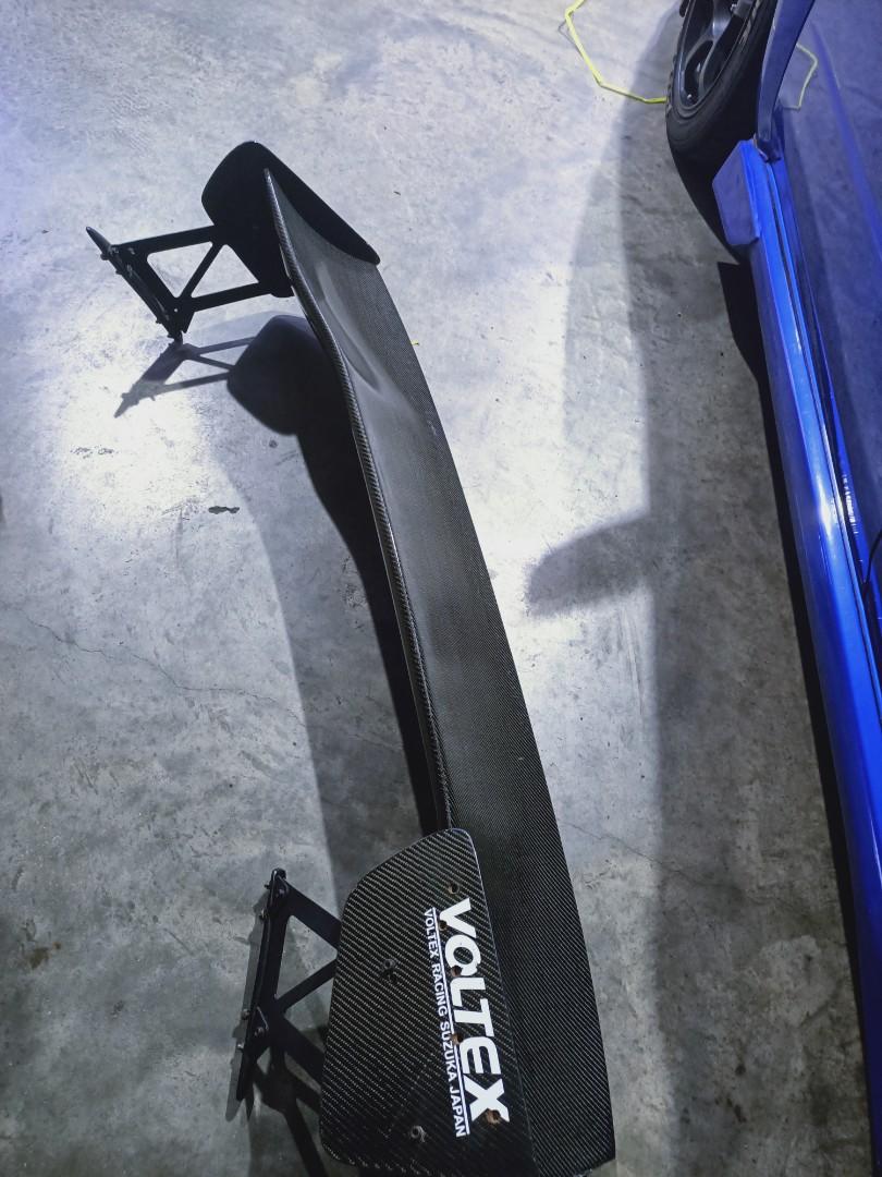 GT WING VOLTEX, V MOUNT (CARBON FIBRE), Car Accessories, Accessories on ...
