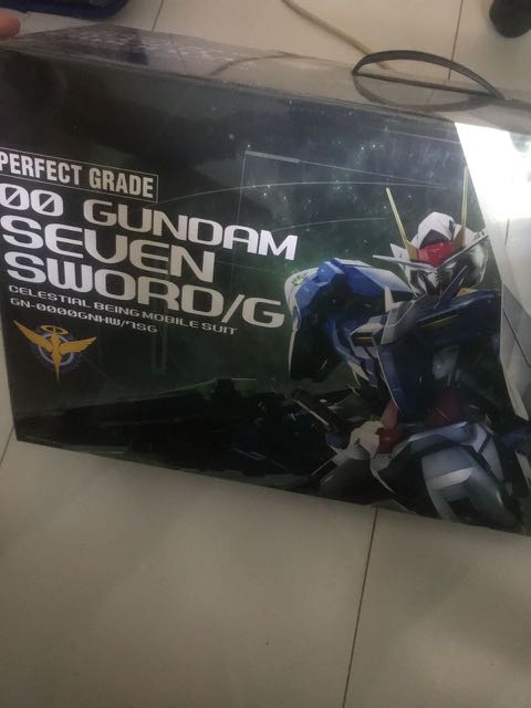 Gundam 00 seven sword Perfect grade, Toys & Games, Bricks & Figurines ...