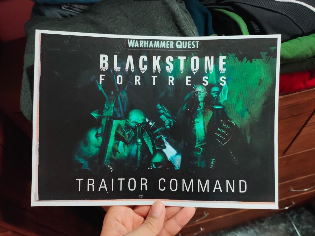 Warhammer 40K Blackstone Fortress Traitor Command Chinese + English Rules Book NEW, Hobbies ...
