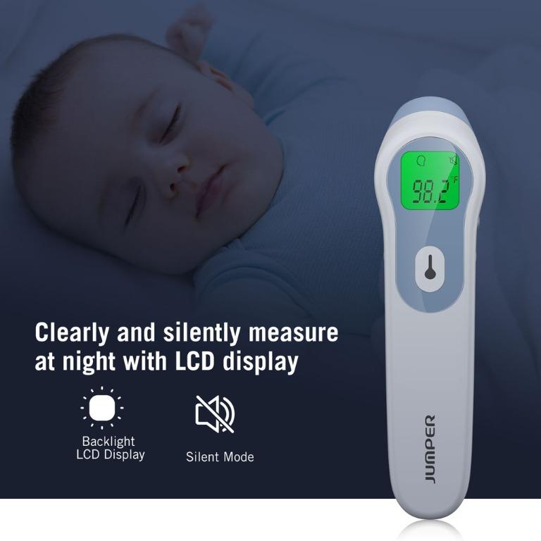 JUMPER Digital Thermometer - Non Contact/Infrared for Baby with Dual ...