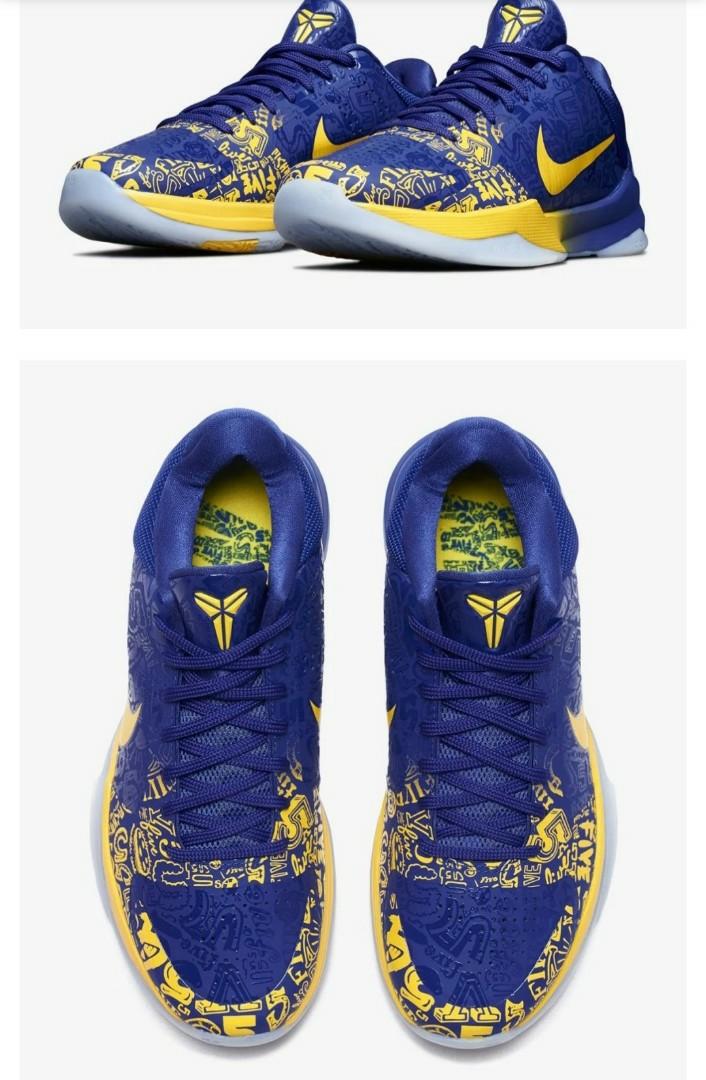 Kobe V Protro 5 rings, Men's Fashion, Footwear, Sneakers on Carousell