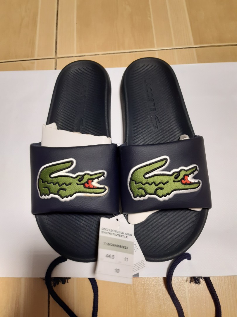 Lacoste slide, Men's Fashion, Footwear, Slippers & Slides on Carousell