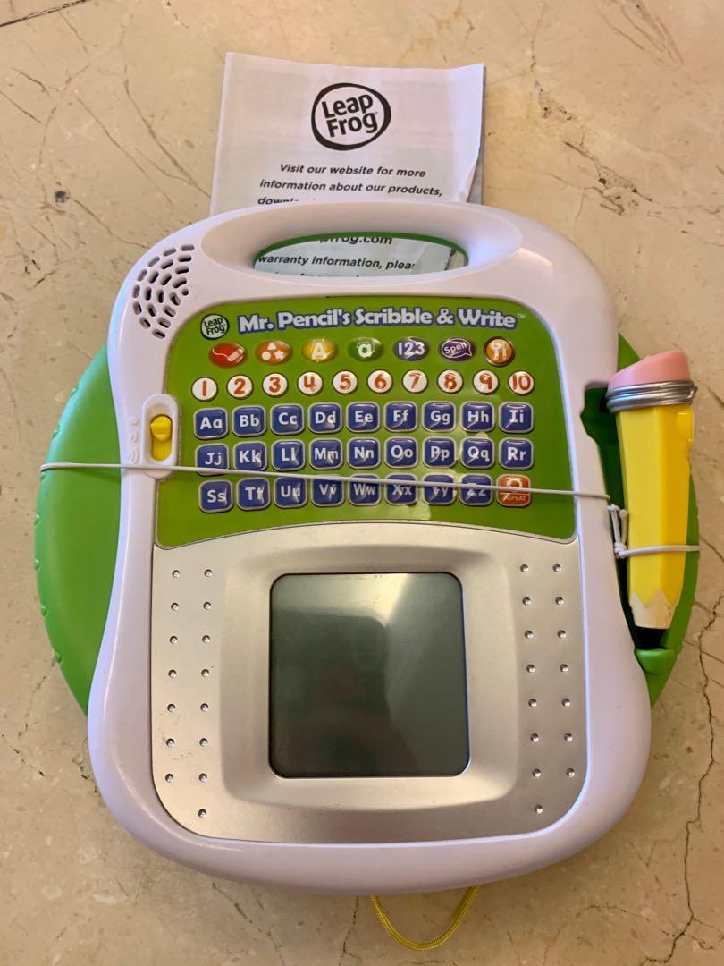Leapfrog Mr Pencil, Hobbies & Toys, Books & Magazines, Children's Books ...