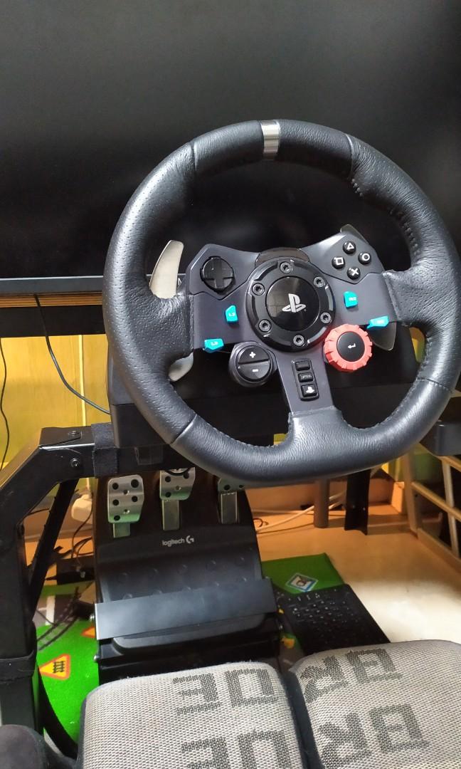 Logitech g29 Wheel & Pedals, Video Gaming, Gaming Accessories ...