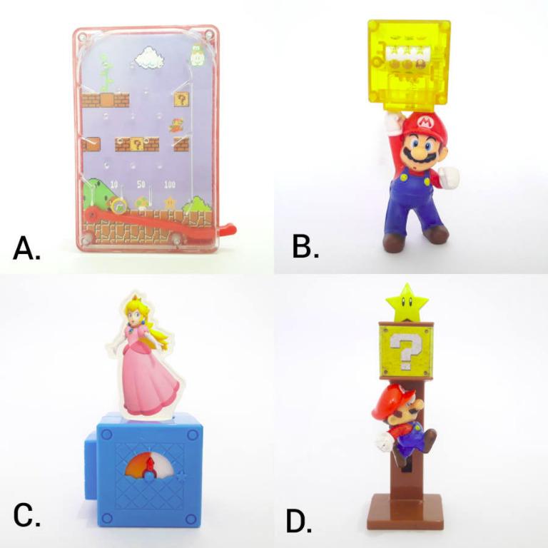 Mcdonalds Mcdo Happy meal Super Mario Characters Collectible toy ...