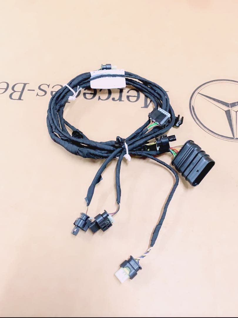 Mercedes Benz GLC C253 Front Bumper PDC Sensor Wiring, Auto Accessories ...