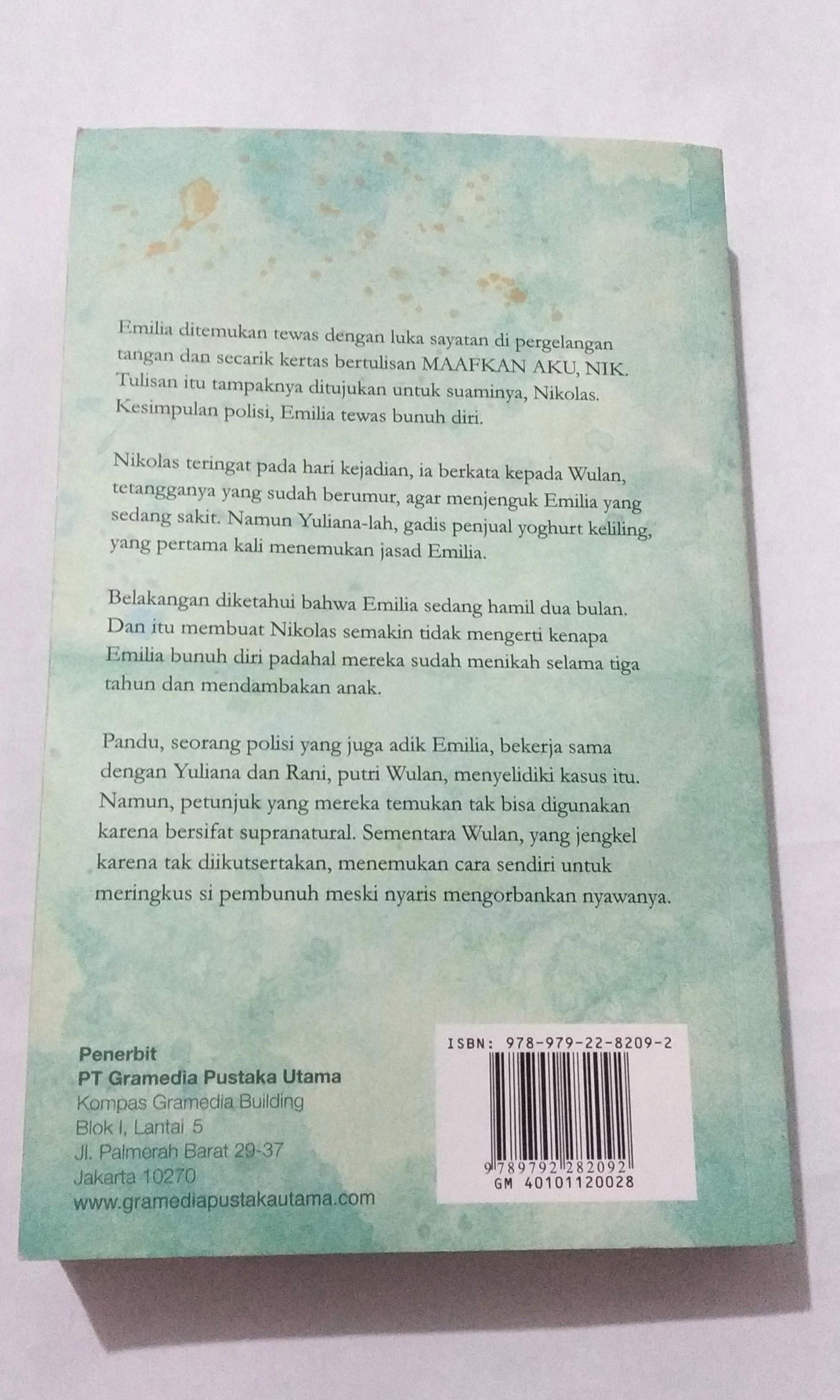 Misteri Kematian Emilia karya V. Lestari, Buku & Alat Tulis, Buku di Carousell