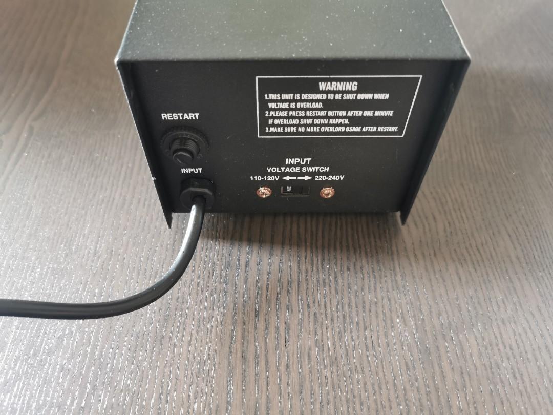 MKSJ Step Up & Down Transformer - 200W, Audio, Other Audio Equipment on ...