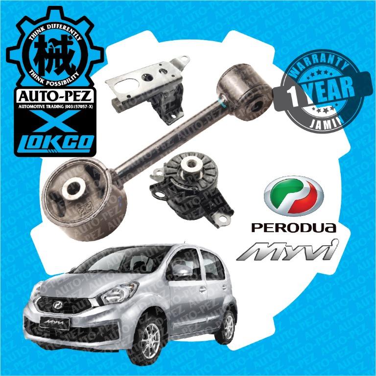 MYVI 1st Generation/ Lagi Best, Auto 1.3L Engine Mounting Set(2005-2017 ...