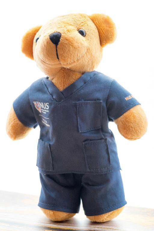 New Official MedBear, Dr. Bear, Doctor Bear from NUS YLL Medicine Bear ...