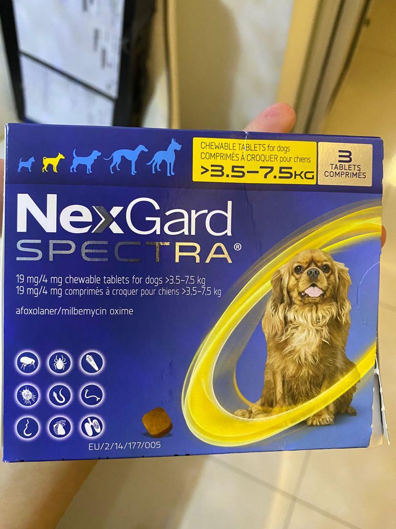 NexGuard Spectra, Pet Supplies, Homes & Other Pet Accessories on Carousell