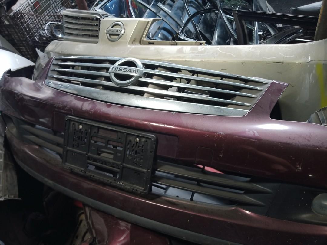 Nissan Sentra N16 Front Bumper with Grill, Auto Accessories on Carousell