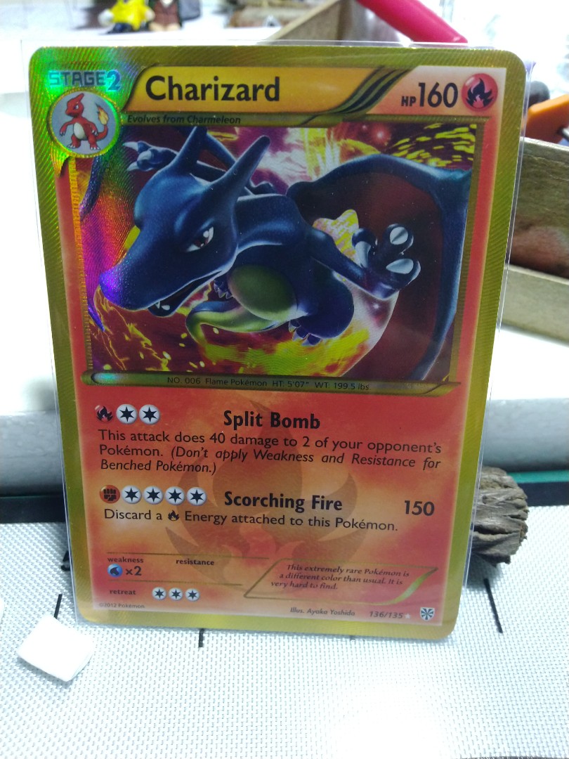 Pokemon - Charizard (secret rare), Hobbies & Toys, Toys & Games on ...