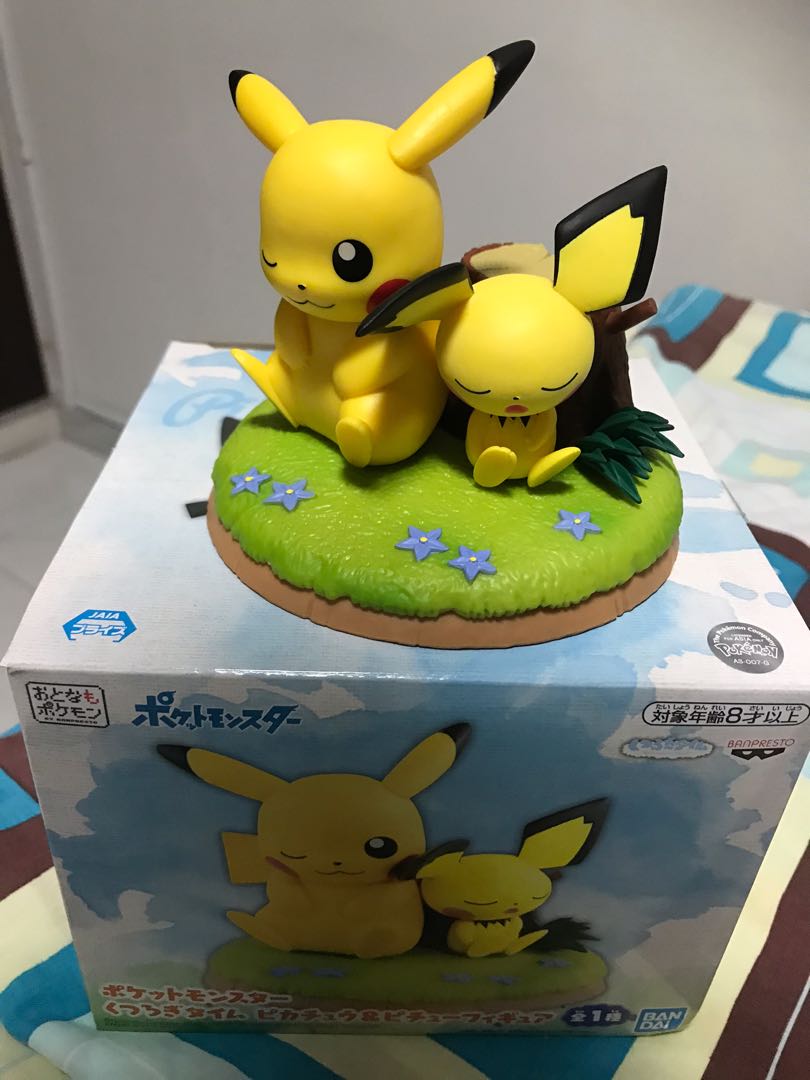 Pokemon pikachu pichu figurine Bandai banpresto sega, Hobbies & Toys ...