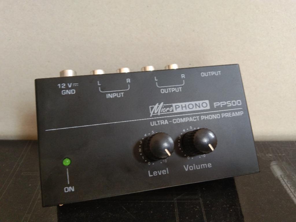PP500 Phono Preamplifier Phono Preamp, Audio, Soundbars, Speakers ...