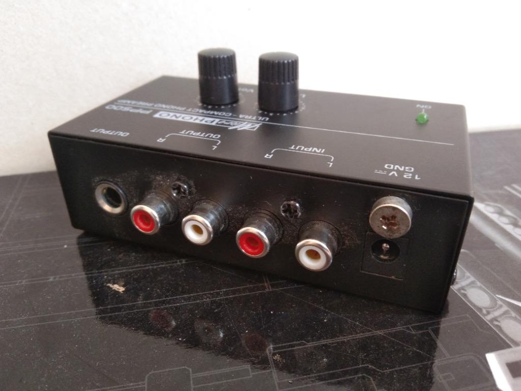PP500 Phono Preamplifier Phono Preamp, Audio, Soundbars, Speakers ...