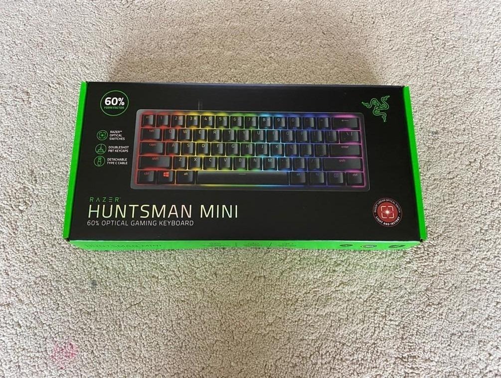 RAZER HUNTSMAN MINI * RED SWITCH * Gaming Keyboard - SILENT & LINEAR ...