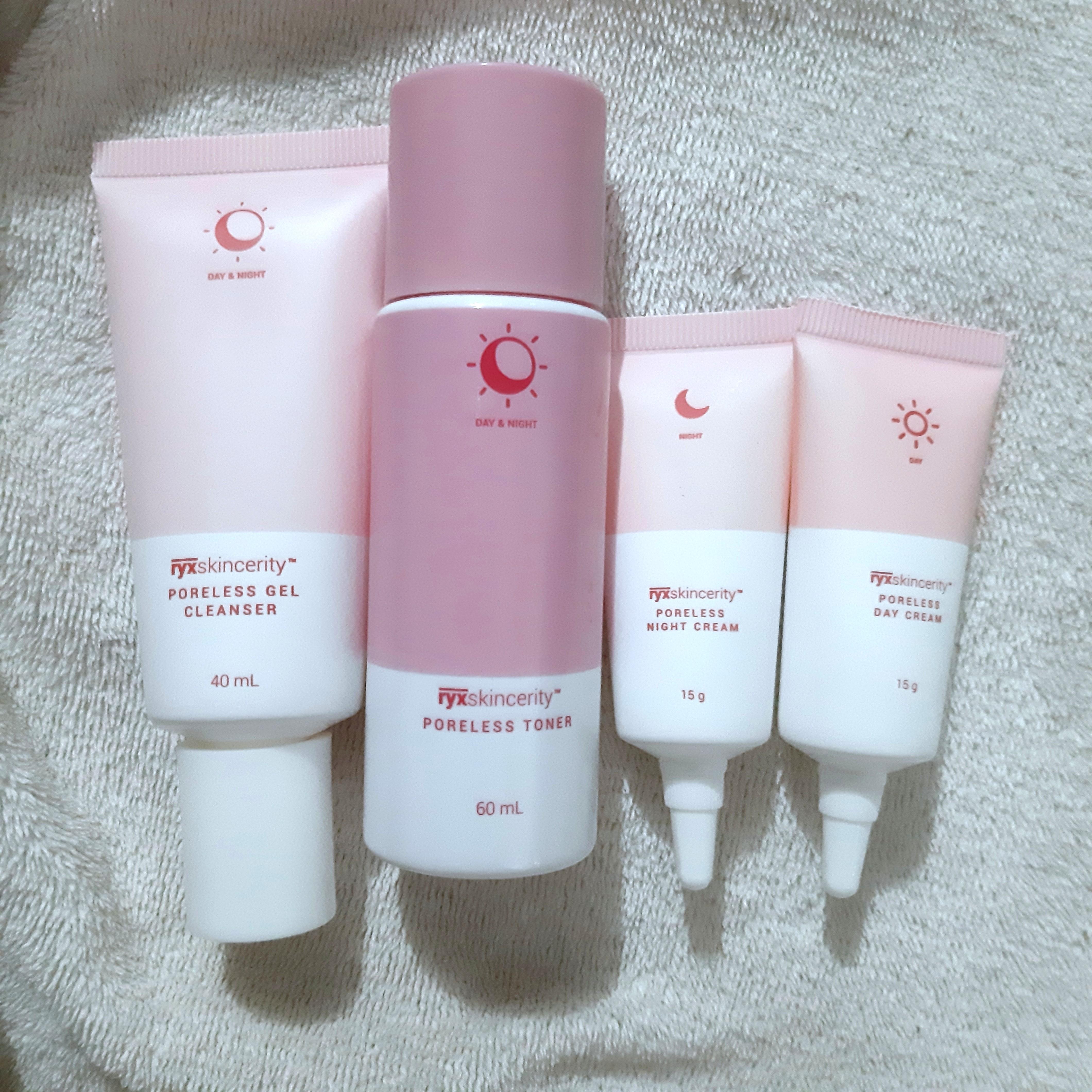 Ryx Skincerity Poreless Maintenance Set, Beauty & Personal Care, Face ...