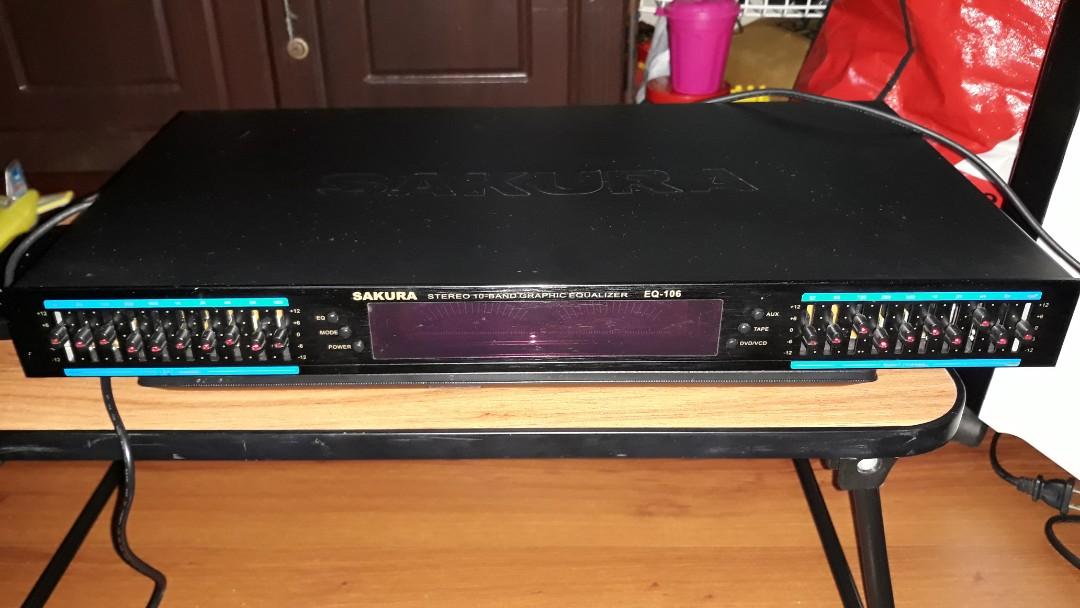 Sakura Equalizer EQ-106, Audio, Other Audio Equipment on Carousell