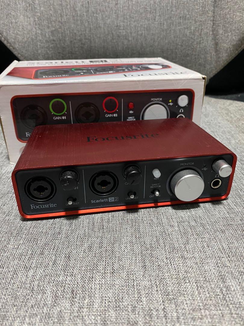 Scarlett 2i2 Gen 1, Audio, Portable Audio Accessories on Carousell