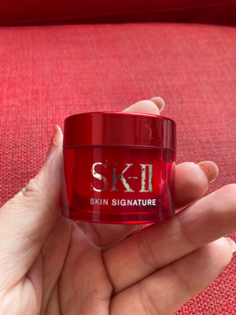SK Skin Signature Cream + Free Deep in Surge/Derma white small size ...