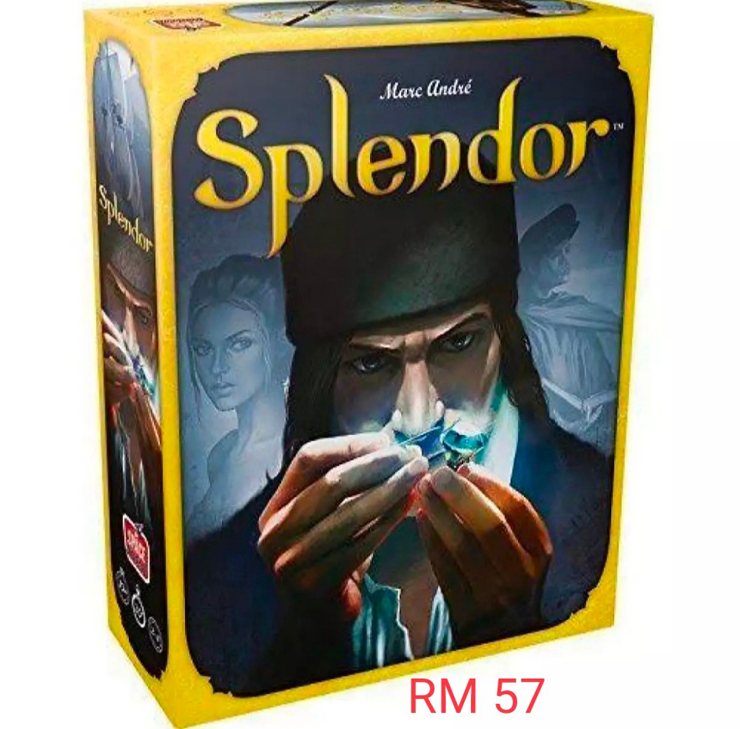 Splendor board game (Eng ver), Hobbies & Toys, Toys & Games on Carousell
