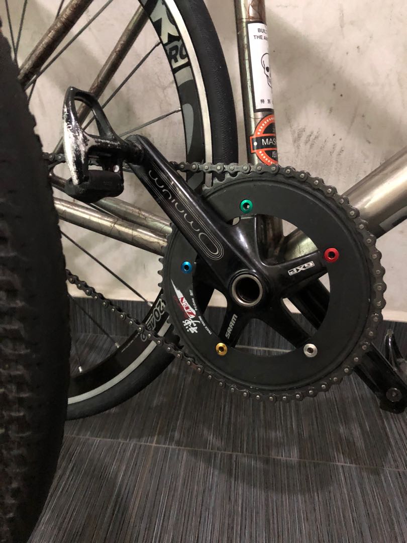 Sram Omnium Crankset, Sports Equipment, Bicycles & Parts, Bicycles on ...