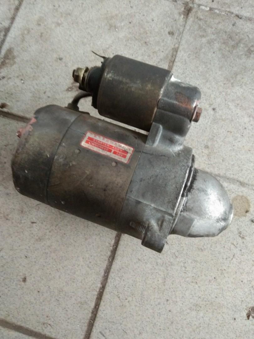 Starter motor standart..wira 1.6 manual, Auto Accessories on Carousell
