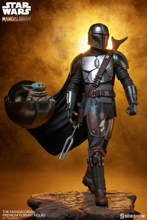 The Mandalorian Premium Format Figure by Sideshow Collectibles, Toys ...