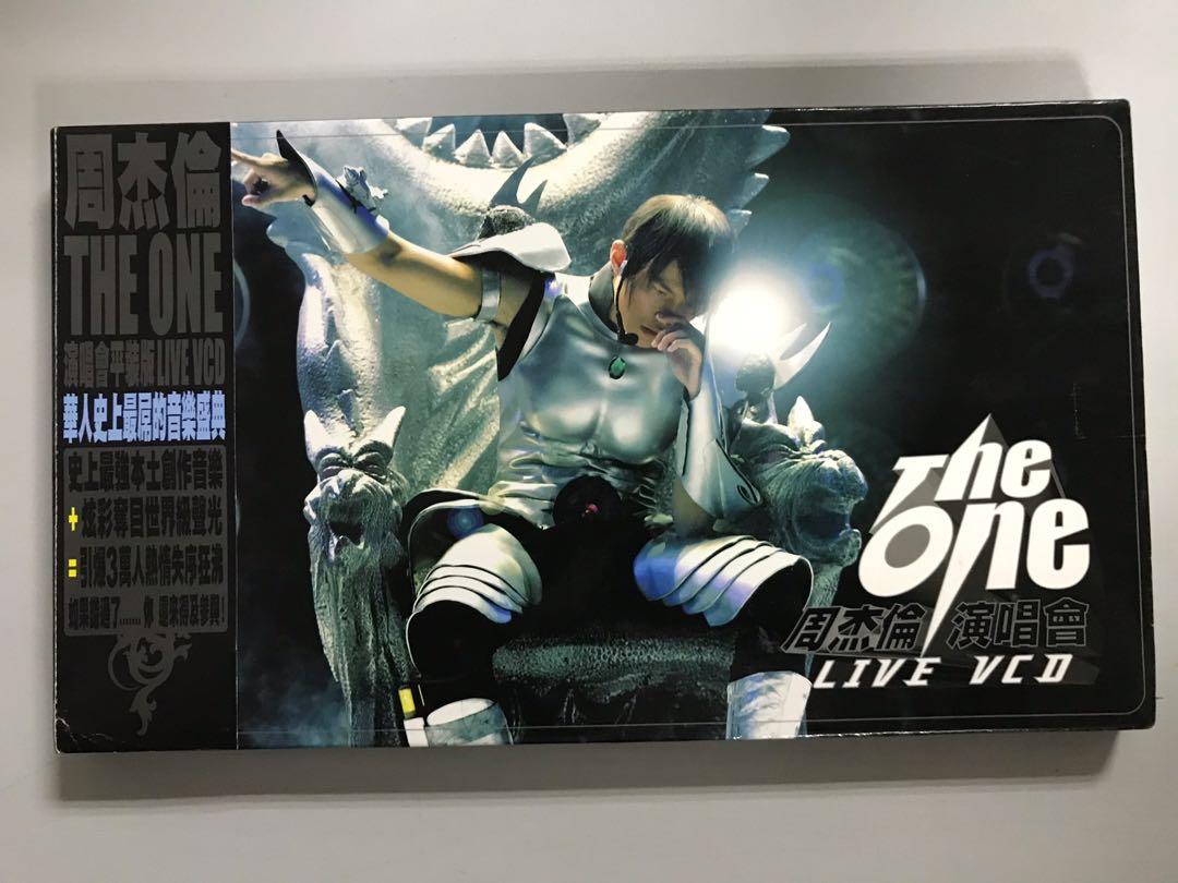 周杰倫～The One演唱會 VCD, 興趣及遊戲, 音樂、樂器 & 配件, 音樂與媒體 - CD 及 DVD - Carousell