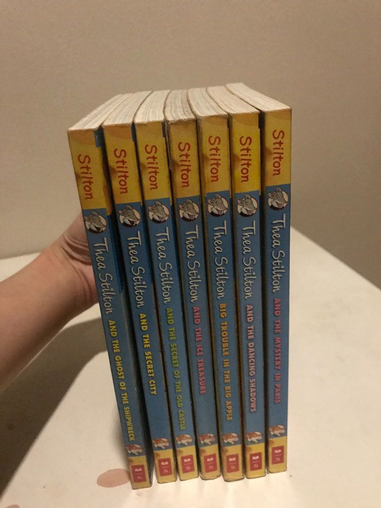 Thea Stilton books (Set 1), Hobbies & Toys, Books & Magazines, Children ...