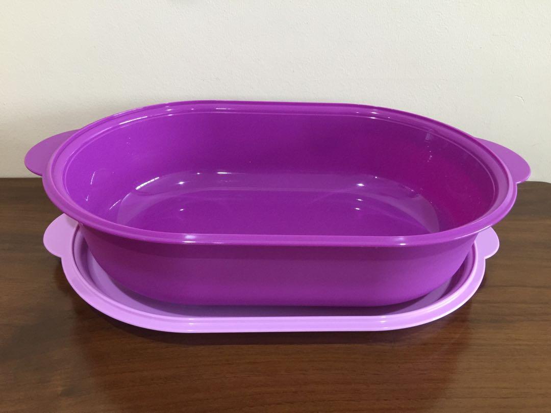 Tupperware Oval server, Furniture & Home Living, Kitchenware ...